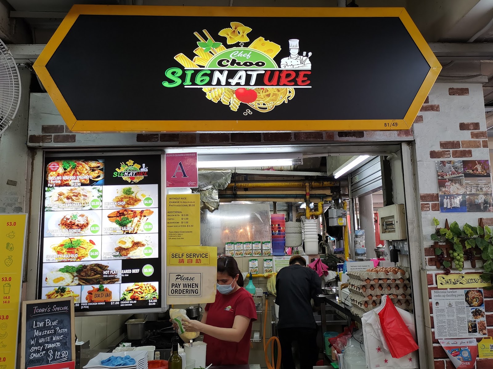 Chef Choo SIGNATURE @ Golden Mile. 5 Star Italian Fare, Singapore Flare ...