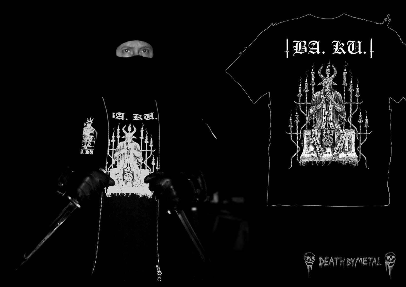 DEATH BY METAL by galeria de muerte: BARRIER KULT x CHRIS MOYEN LookBook