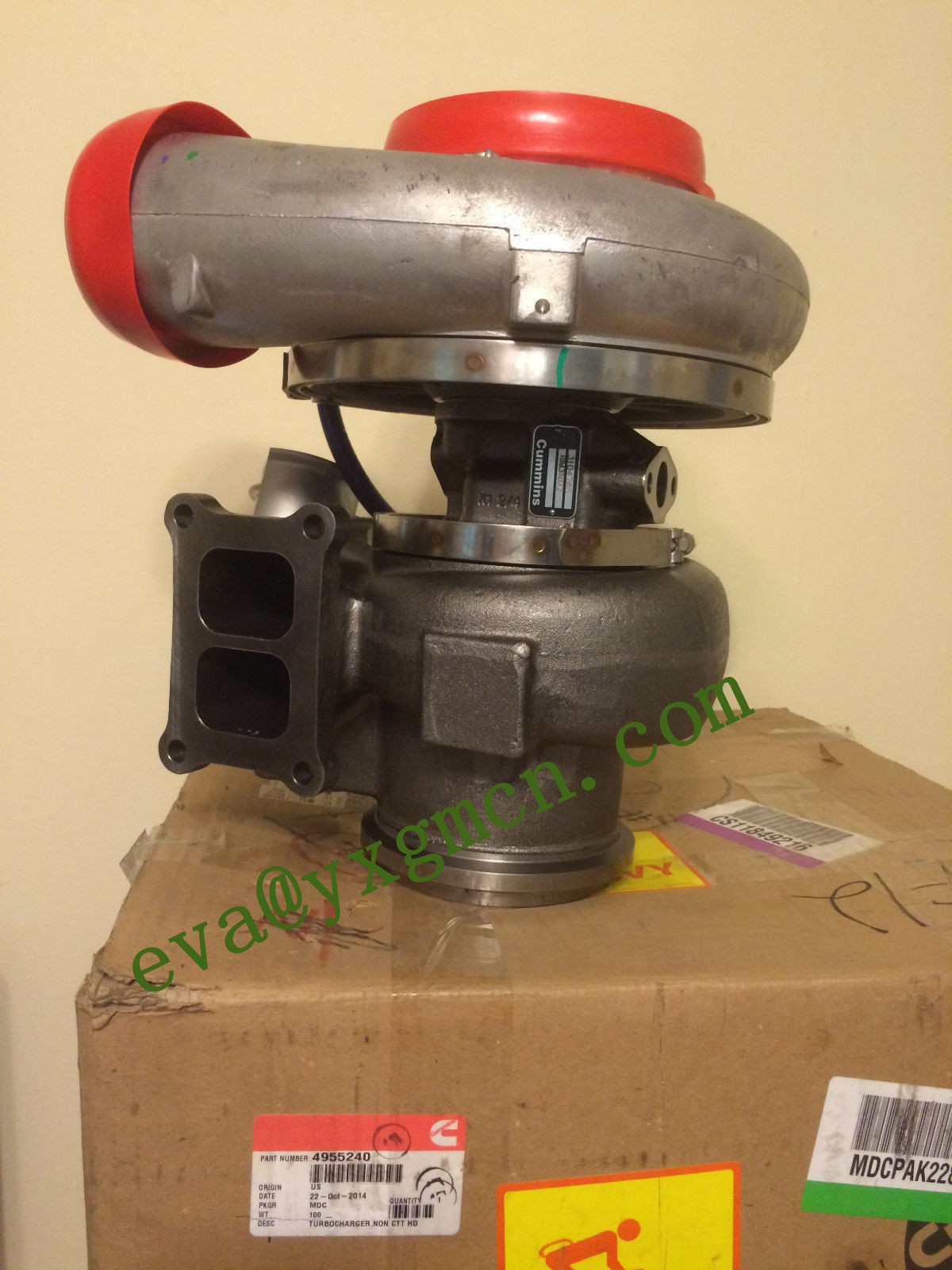 cummins diesel engine : Cummins QSX15 HOLSET turbocharger 4955240 ...