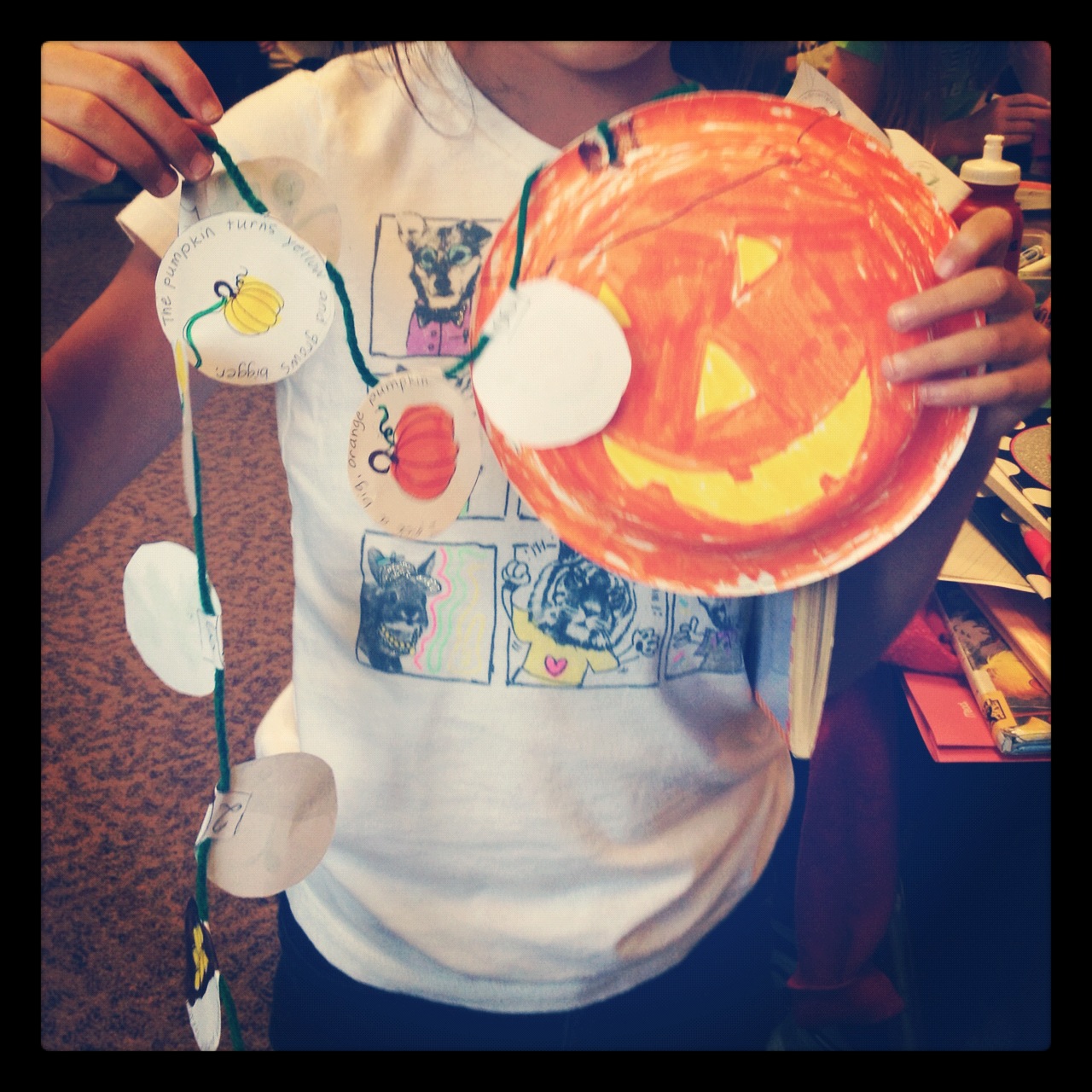 Simply Second Grade: Hello, October! Pumpkin Fun + a FREEBIE