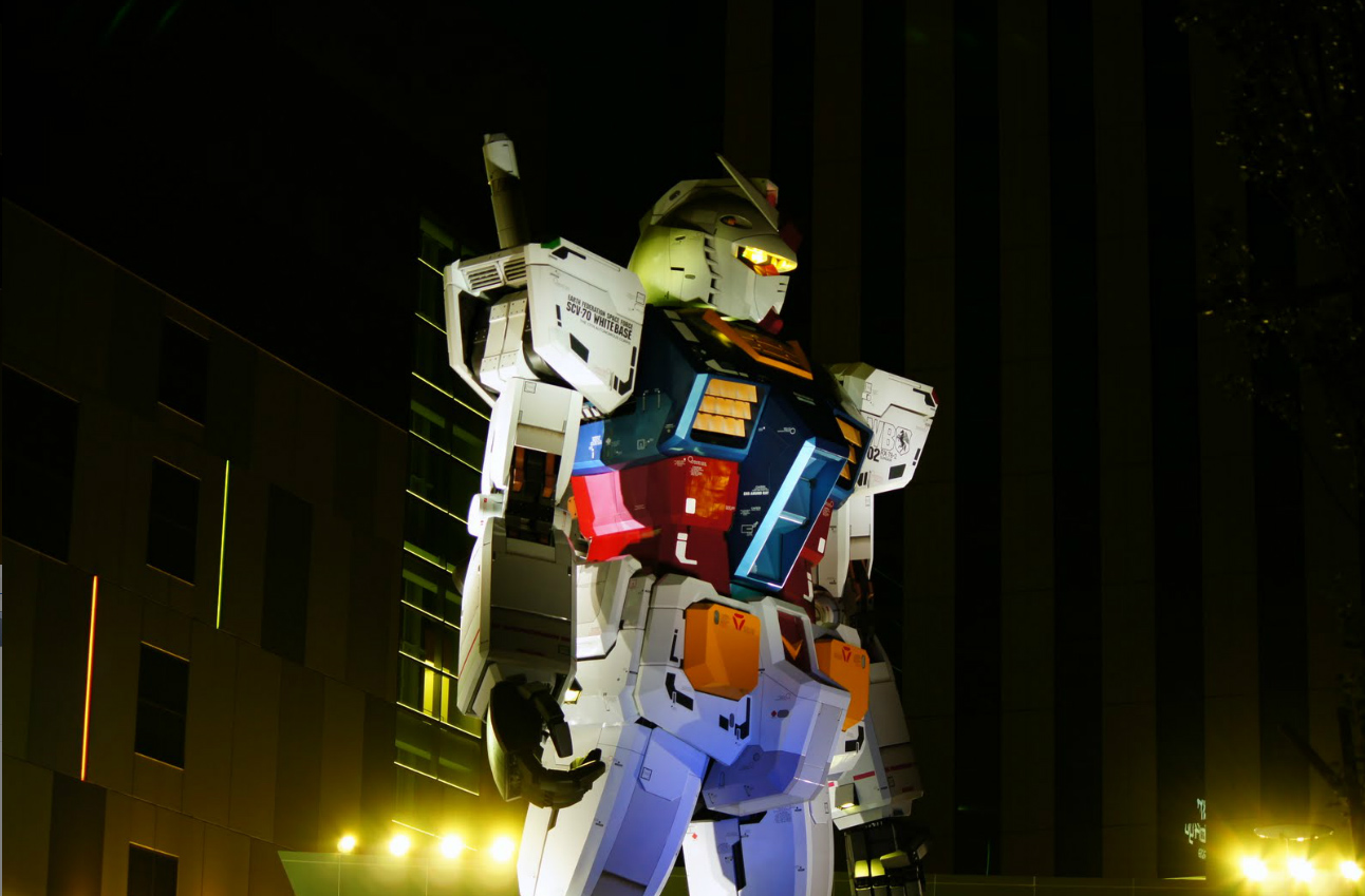 GUNDAM GUY: Gundam Front Tokyo: 1/1 RX-78-2 Gundam Statue - New Images ...