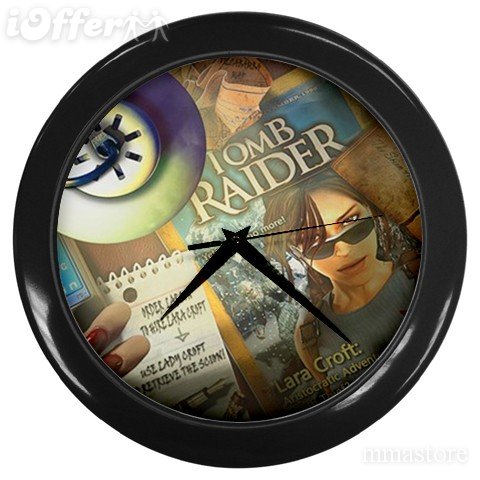 TOMB RAIDER SPAIN: Relojes con ilustraciones de Lara Croft