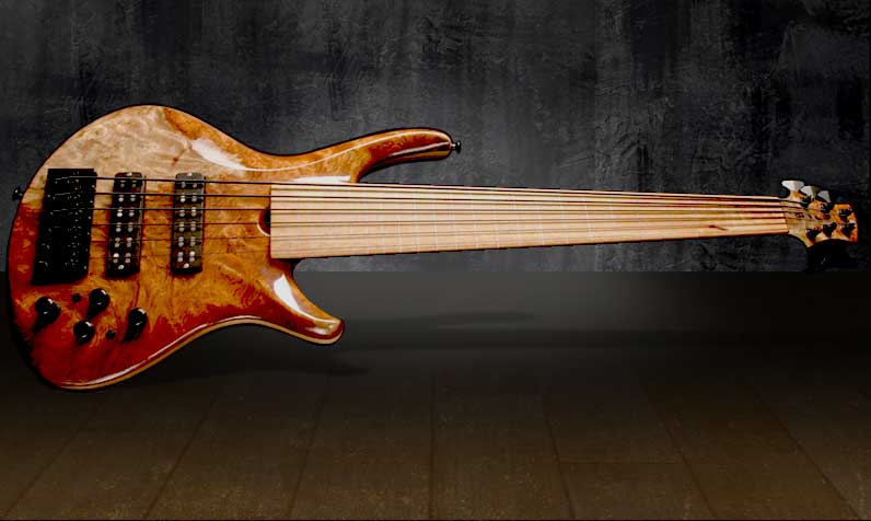 Gitar Unik Tanpa Fret atau Grip