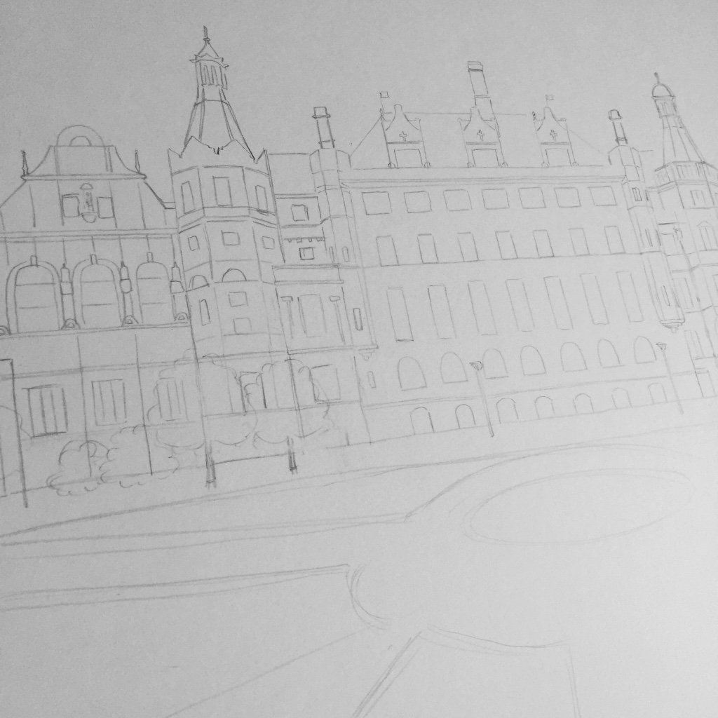 Josephine Dellow Illustration: Drawing Sheffield Town Hall