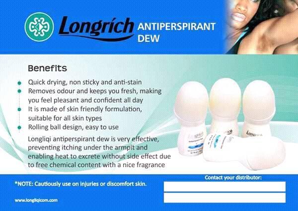 omolodaratoyii: Benefit of Longrich Products.