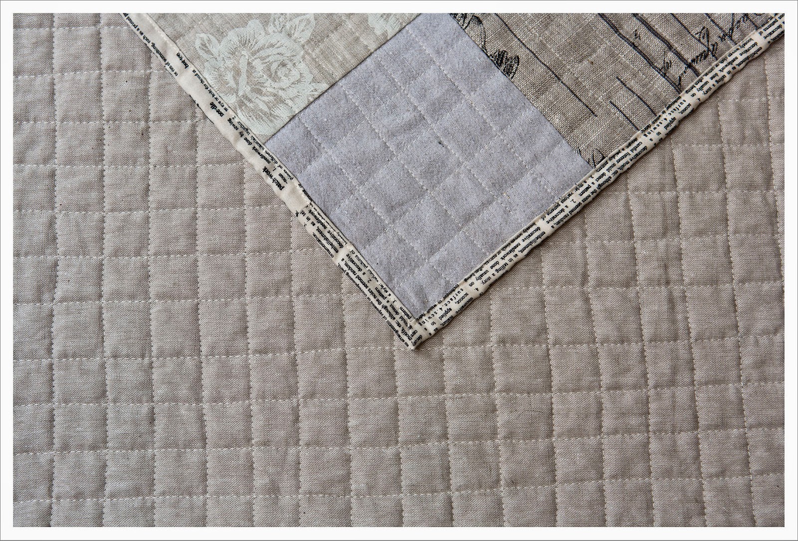 needles and lemons: Snowy days - a finished quilt