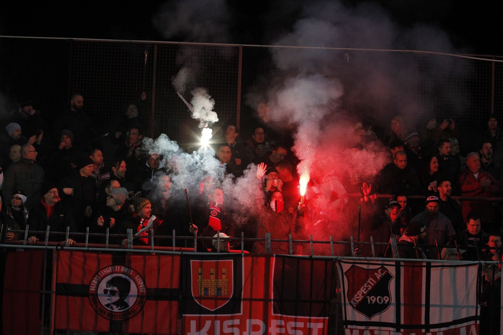 Ultras & Hooligans: Kispest Bp. Honvéd - Ferencváros 2017.03.01.
