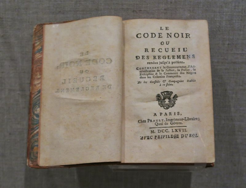Anécdotas y curiosidades jurídicas | iustopía: El Código Negro Carolino