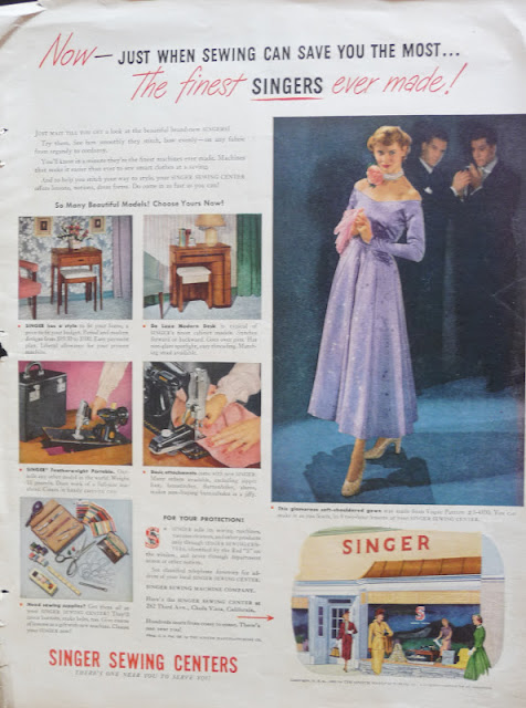 Reclaimed Stitches: Nostalgic Singer Ads