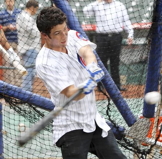 The Nick Jonas Site: Nick Jonas Play Baseball June 24 2011
