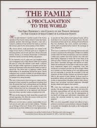 Family Home Project FAML100: The Proclamation: A Guide, a Banner, and a ...