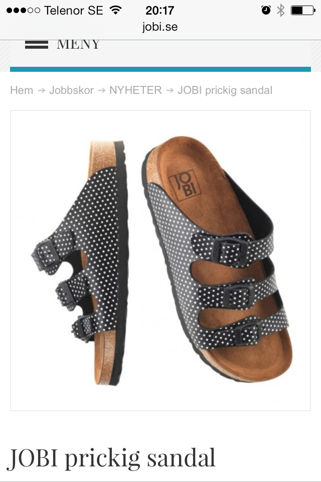 En vardagsdagbok: Jobb-skor med bra kvalitét!