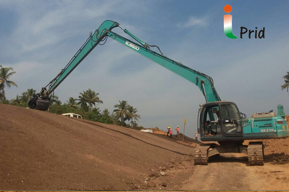 Slope Vibratory Compactor: I-PRID Slope Vibratory Compactor Innovative