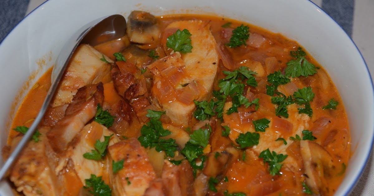 ganske enkelt: Kyllinggryte med bacon og sopp