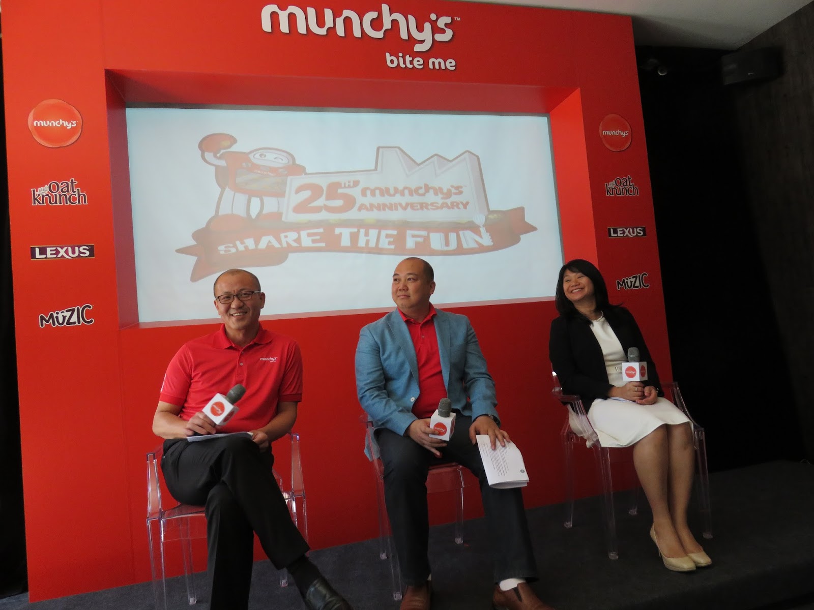 Kee Hua Chee Live!: MUNCHY'S CELEBRATES 25 GLORIOUS YEARS AS MALAYSIA'S ...