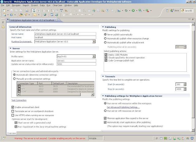 Madhu S Blog Starting Websphere Application Server V8 0 At Localhost Has Encountered A Problem