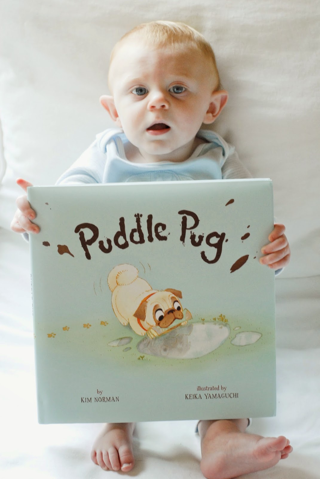 a boy, a girl and a pug: "Puddle Pug" review & giveaway