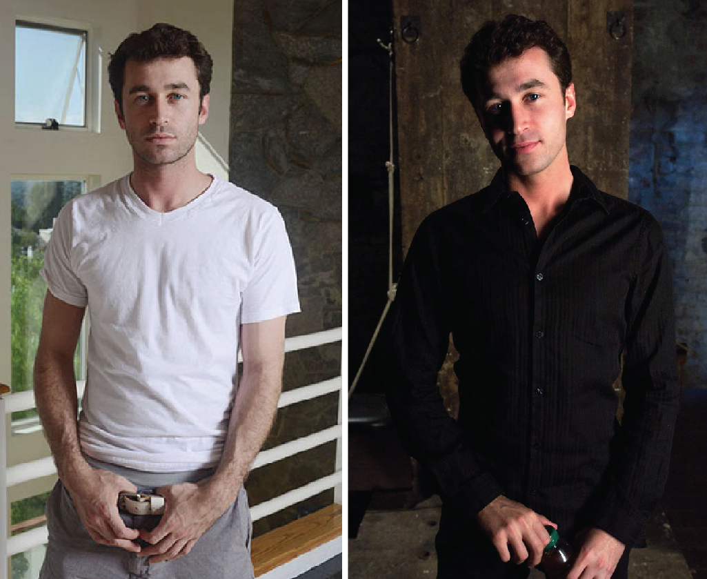 my new plaid pants: Gratuitous James Deen