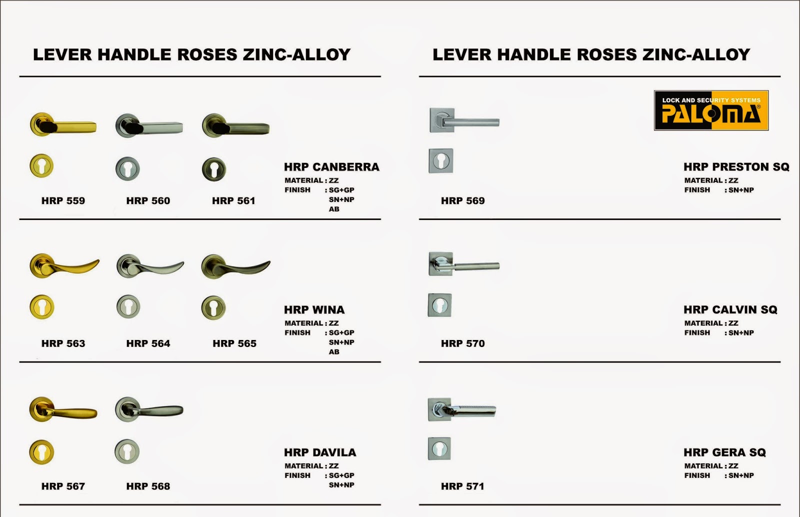 PINANGSIA MAS : Paloma Lock