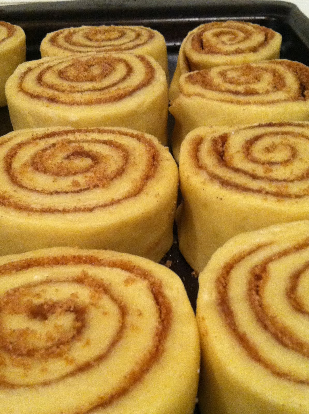 Flying Lion: Cinnamon Rolls with Cream Cheese Frosting