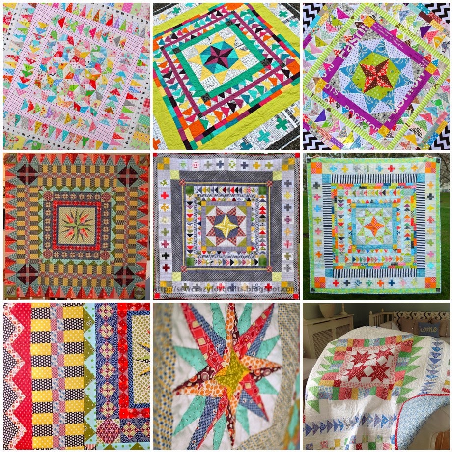 Modern Quilters Ireland - old: Modern Irish Medallion Quilt Along