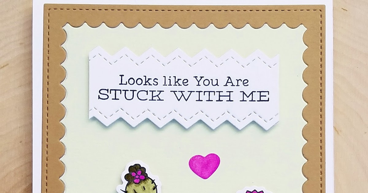Corilyn's Creations: You're stuck with me