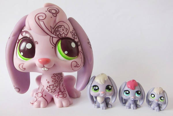 Littlest pet shop blogi: Iso deco pets pupu / jumbo deco pets rabbit