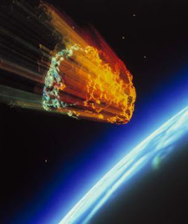 Meteor Strike Fireball from Space (2013)