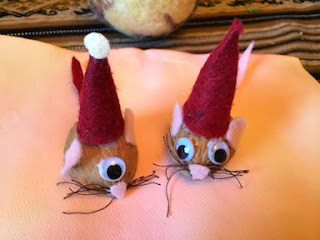 egg juice with pepperoni: Christmas countdown 10 + 11 - Santa mouse and ...