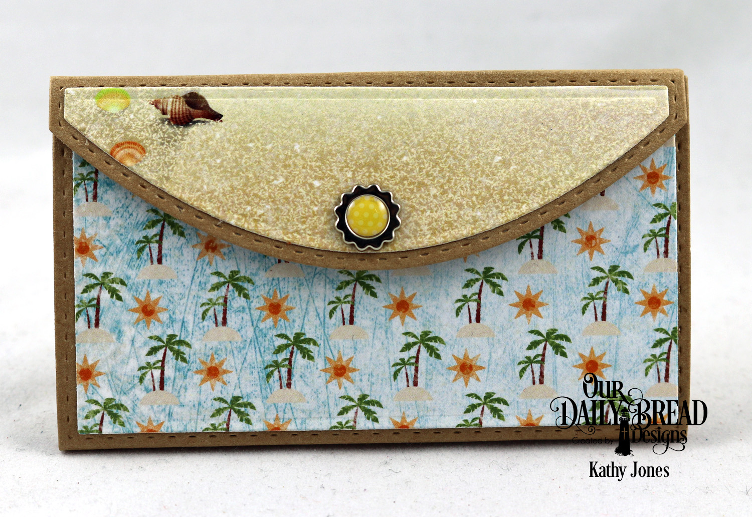 Inspired to Stamp: Beachy Tote and Pocketbook