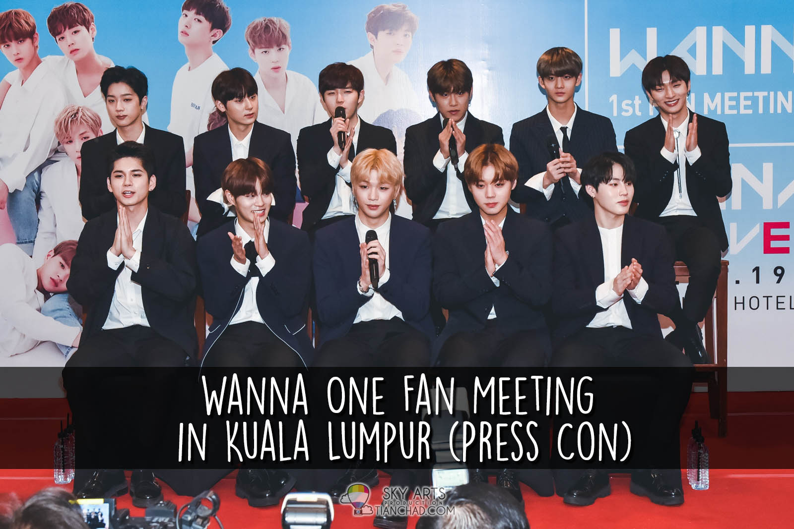 【PHOTO】Wanna One Fan Meeting in Kuala Lumpur (Press Con) #wannaoneinKL