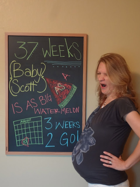 Inspiration Rocks: Baby Scott 37 Weeks