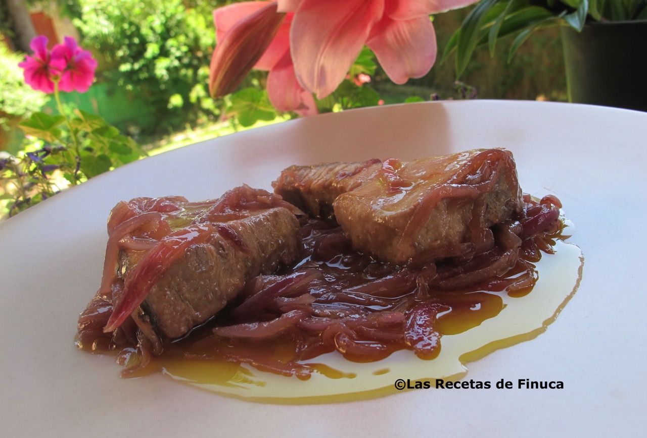 Las Recetas de Finuca: Bonito encebollado