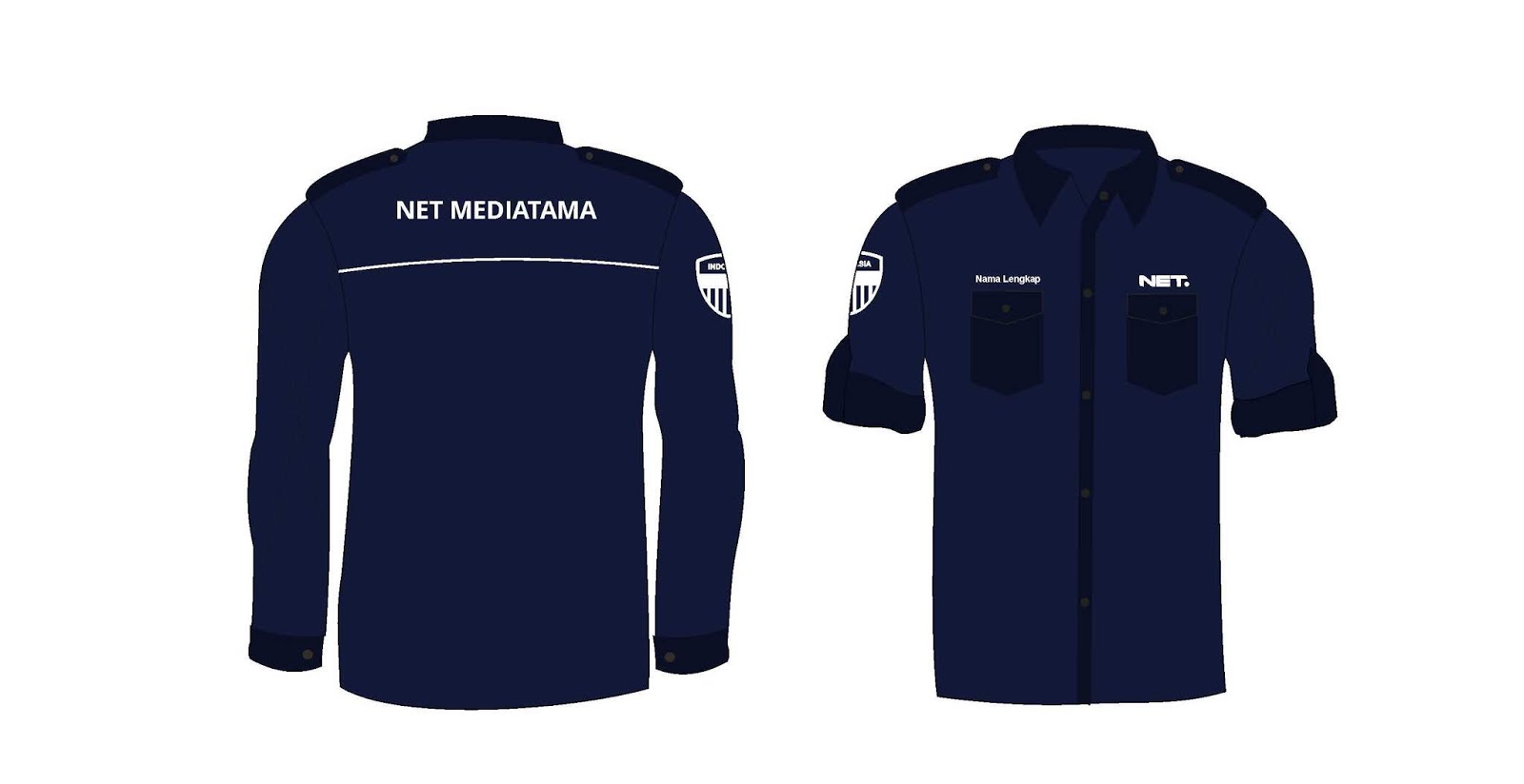 Free 5464 Mockup Baju Pdh Cdr Yellowimages Mockups Imagesee