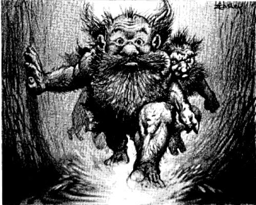 Halls of the Nephilim: Gully Dwarves (with DCC stats)