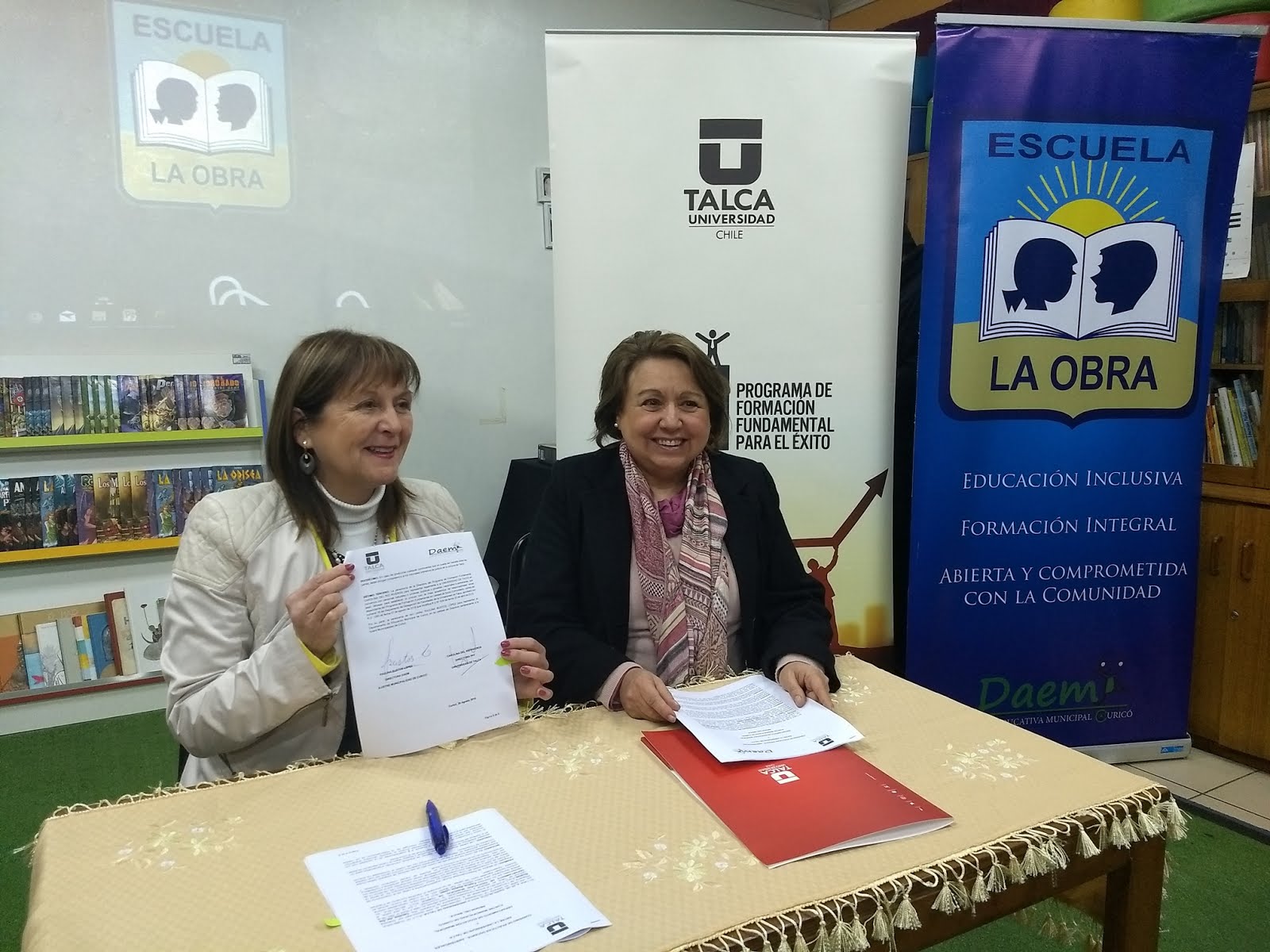 Universidad de Talca y Daem Curicó firman convenio que fomenta ...