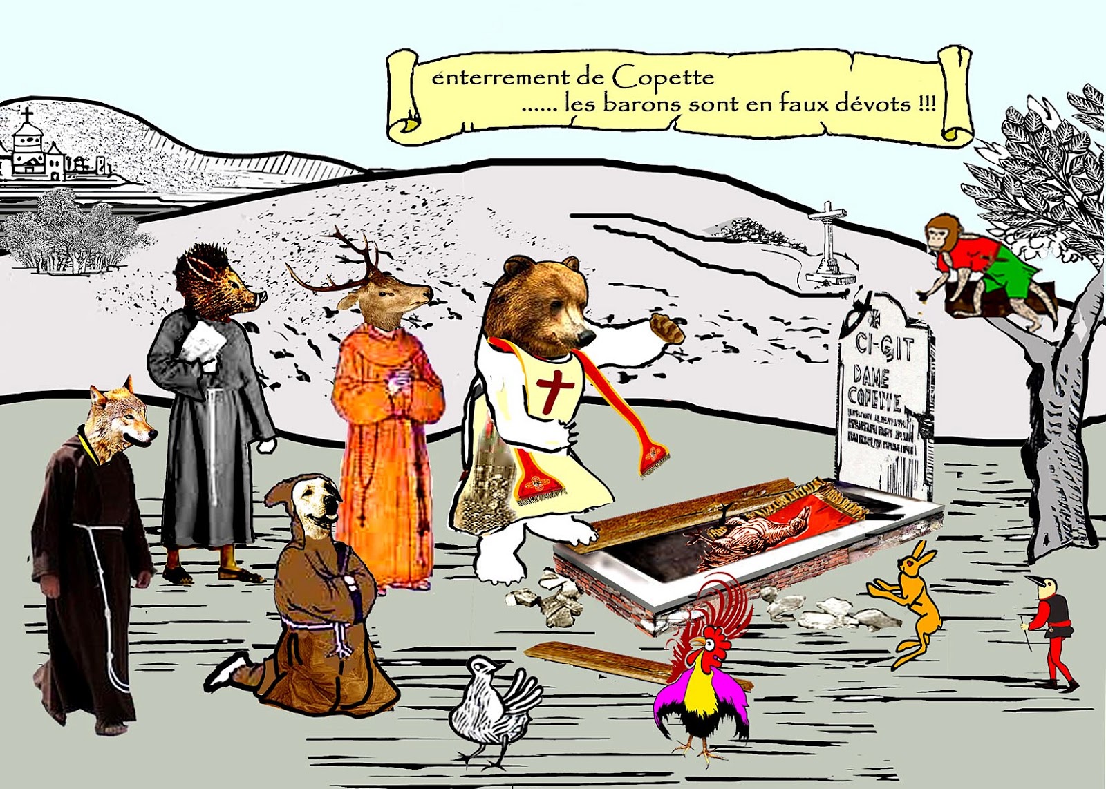 galerie-robcraft ---: Roman de Renart "Dame Copette" par robcraft