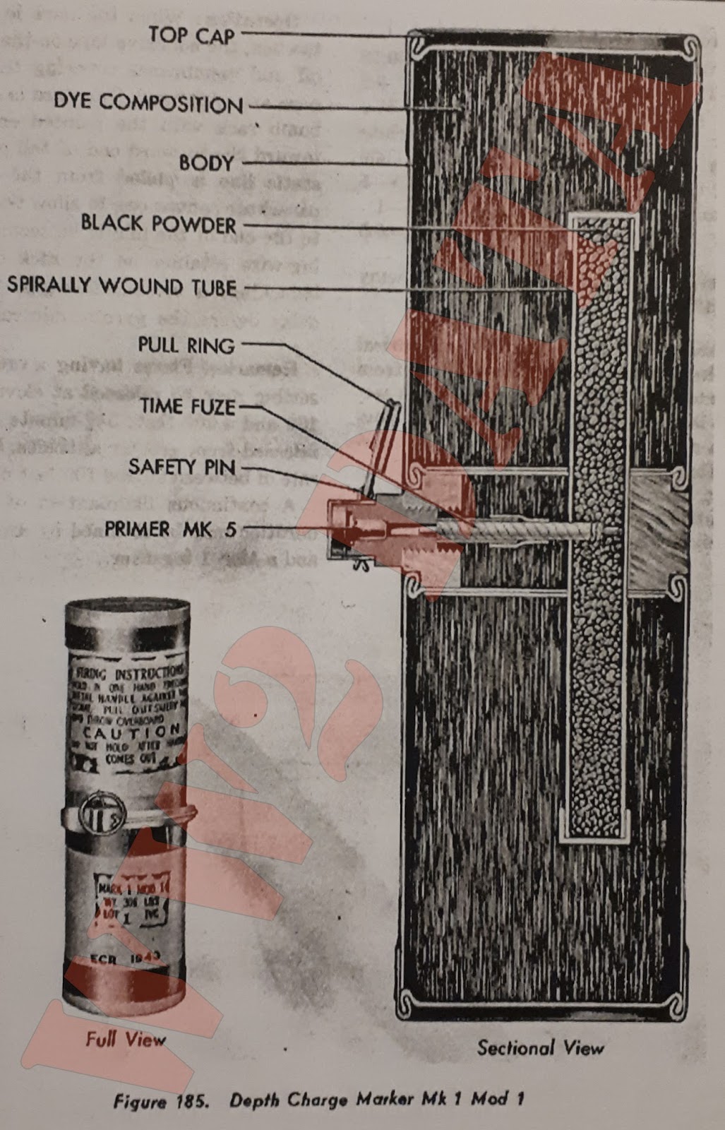 WW2 Equipment Data: American Projectiles and Explosives - Depth Charges ...