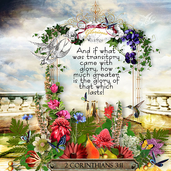 Layout for Today: Glorious