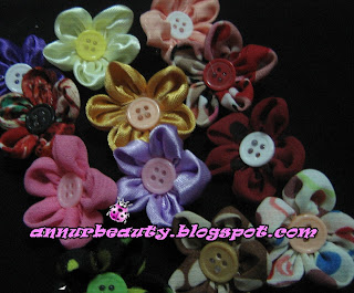 Produk Terbaru ~ Kerongsang Dan Sepit Rambut Kain - kEmA.kItCheN