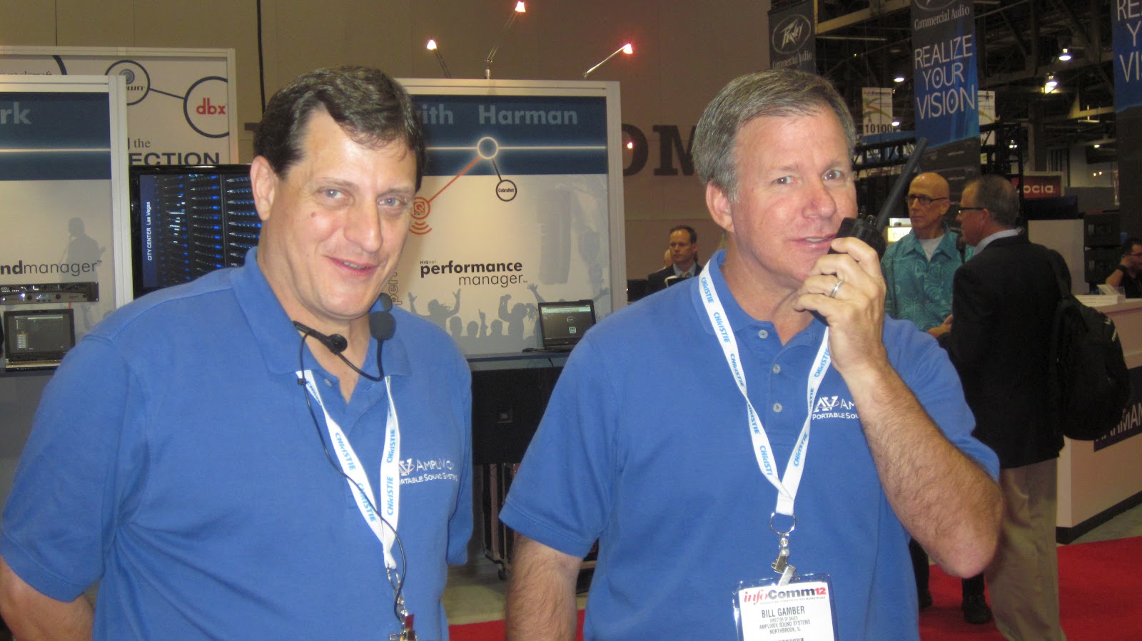 Infocomm 2012 AV Visual Las Vegas Show | Highlights from AmpliVox ...