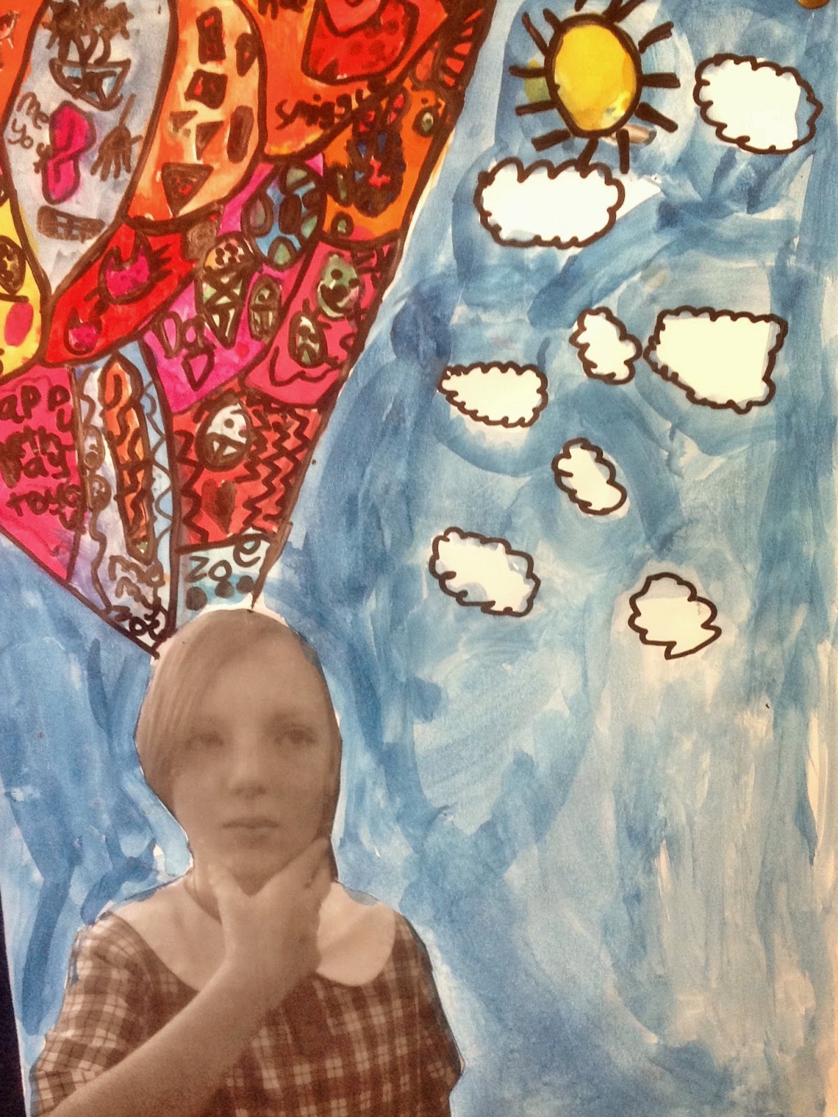 Art with Mrs Baker: Thinking & Imagining Self Portraits