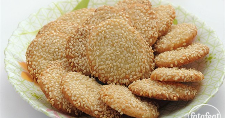 Barazek (Syrian Sesame Cookies) Recipe | Arabic Food Recipes