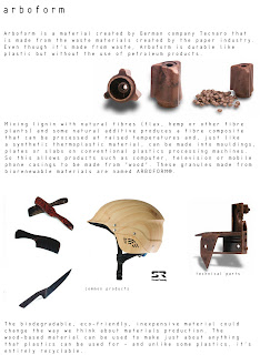 Contemporary Materials and Fabrication Techniques: arboform