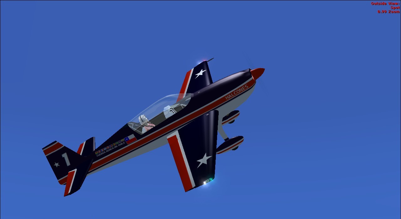 Aéro Virtual FSX: EXTRA 300L Halcones Chile FSX