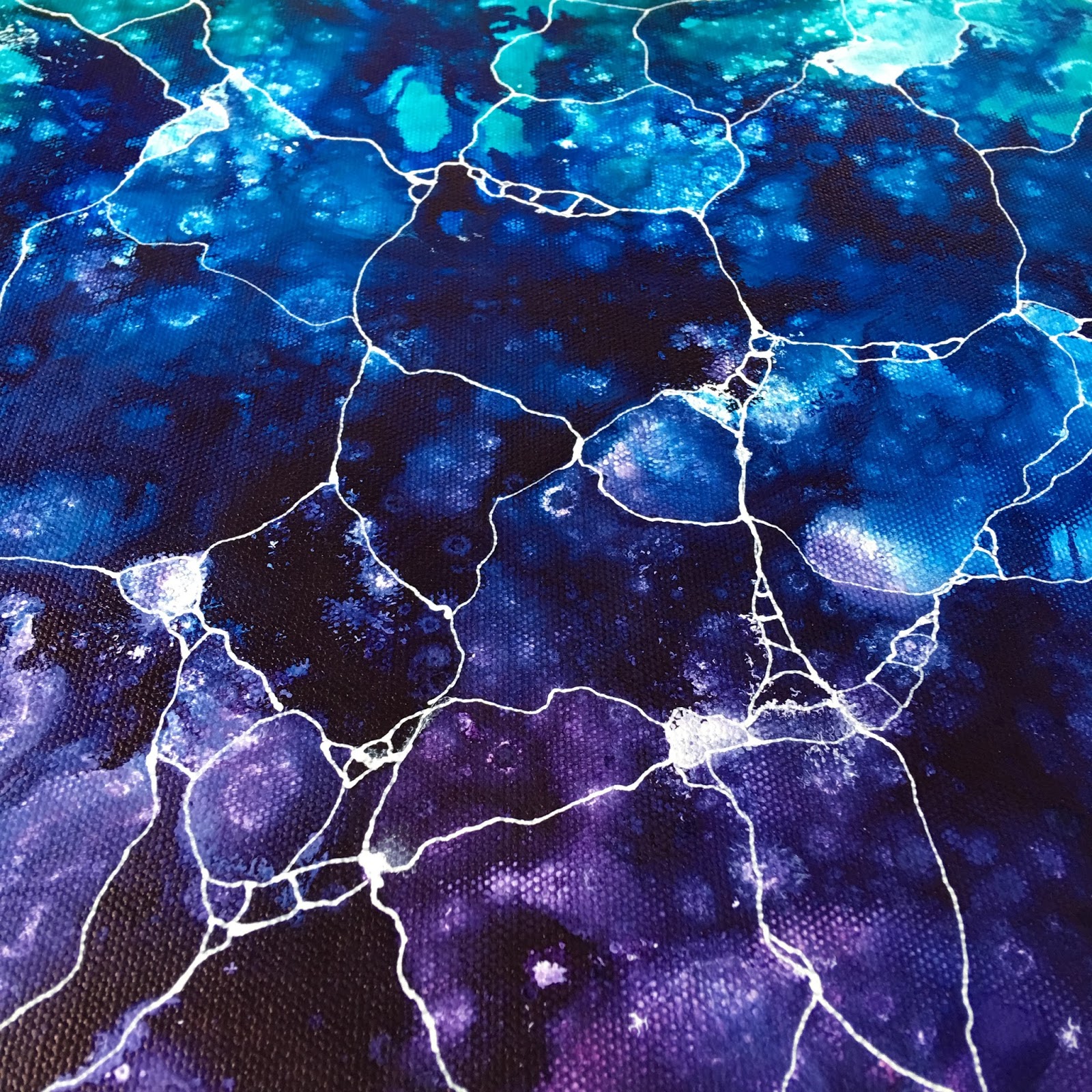 Ink on Canvas Painting Tutorial