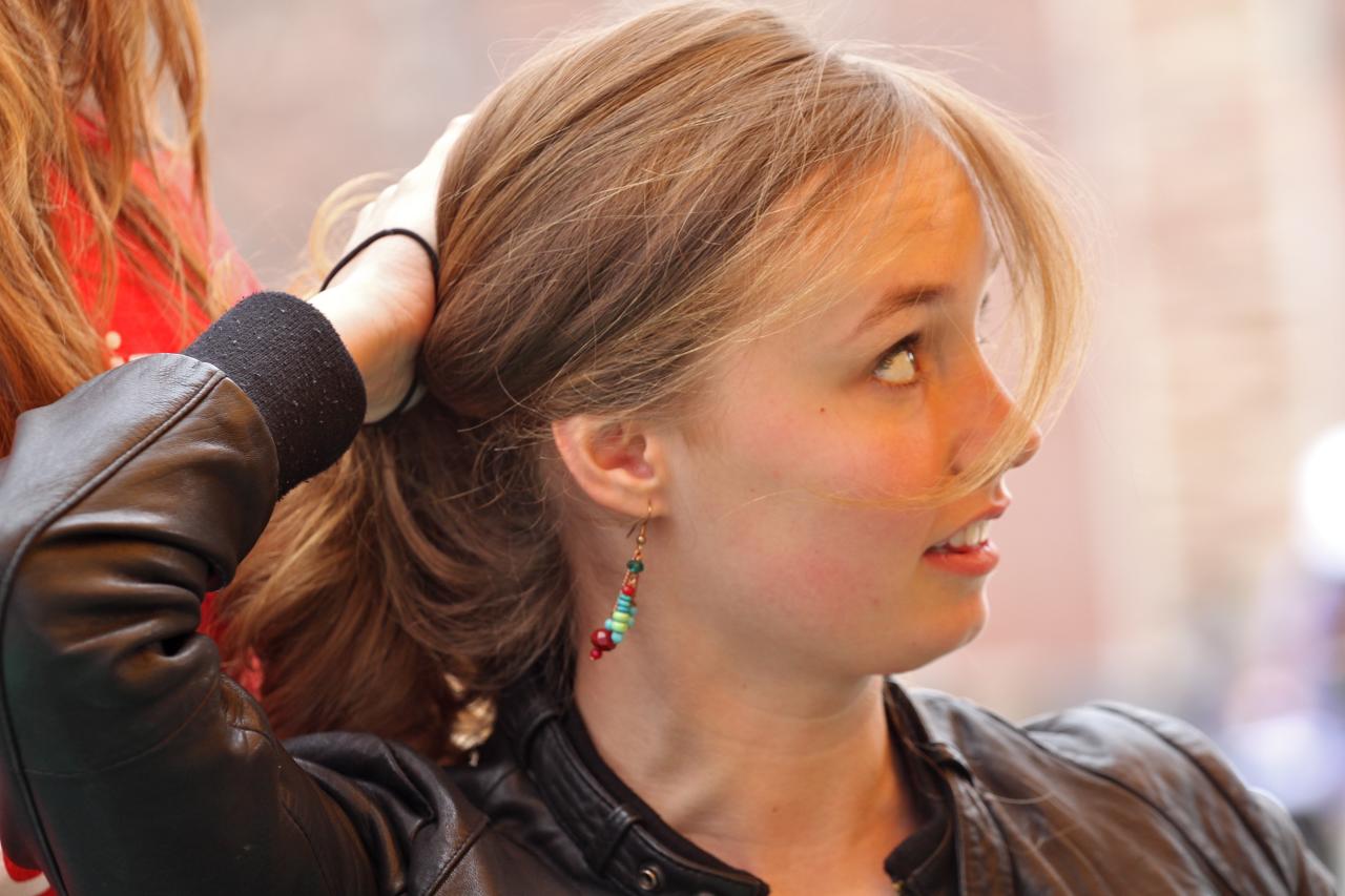 St.Baldrick's headshave of a beautiful girl - All About Hair