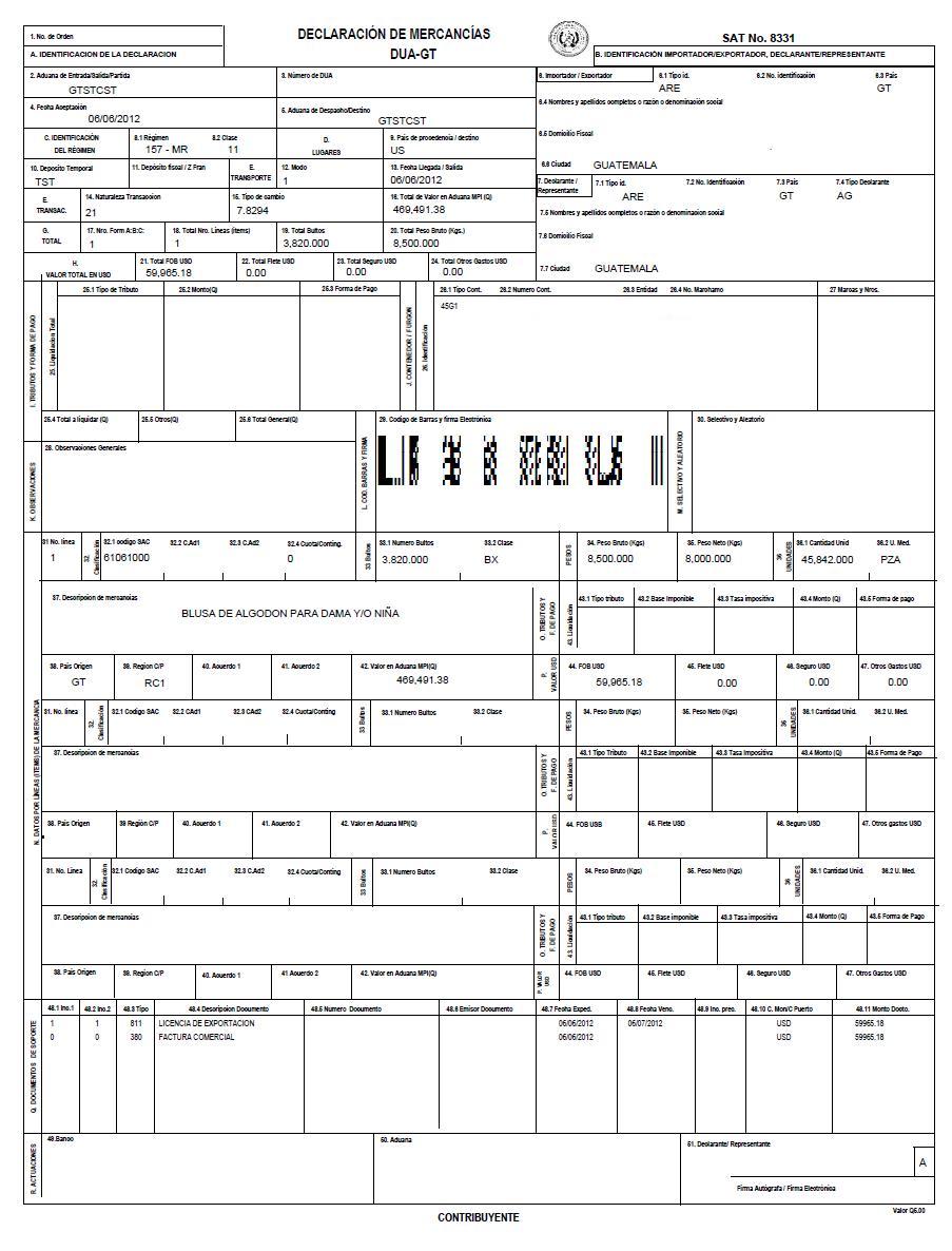 COMERCIO INTERNACIONAL TRABAJO FINAL: Documentos para la exportación de ...