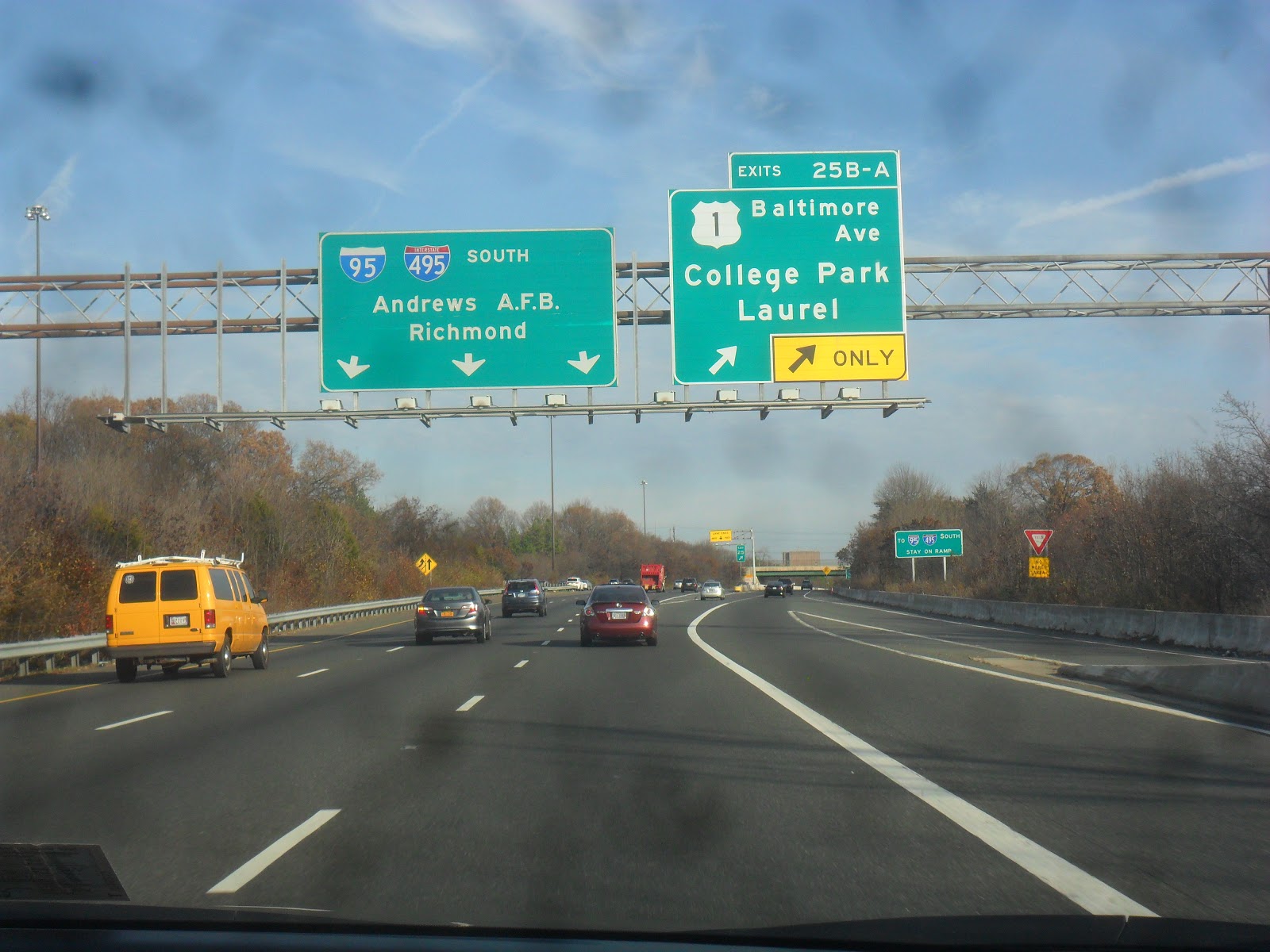 Luke's Signs: Interstate 495/Capital Beltway - Maryland