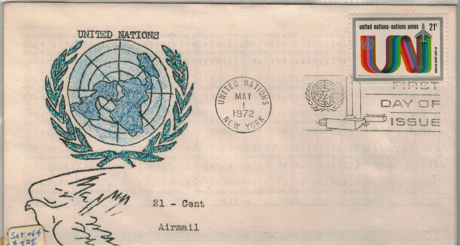 Postal History Corner: David Pritchard United Nations First Day Covers ...